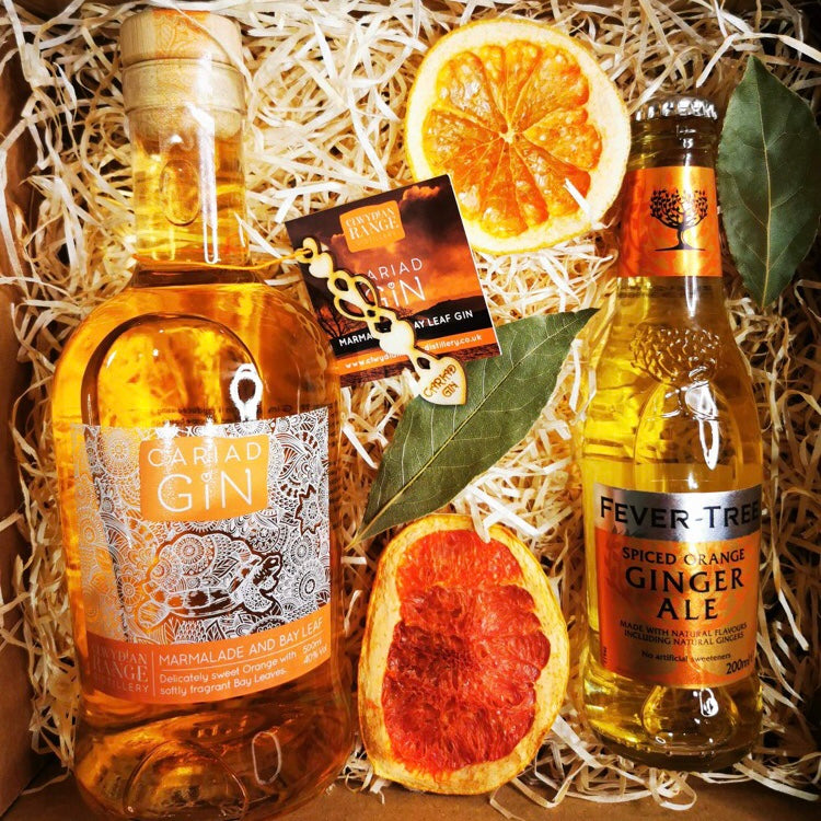 Marmalade & Bayleaf Gin Gift Box 500ml – Cariad Gin